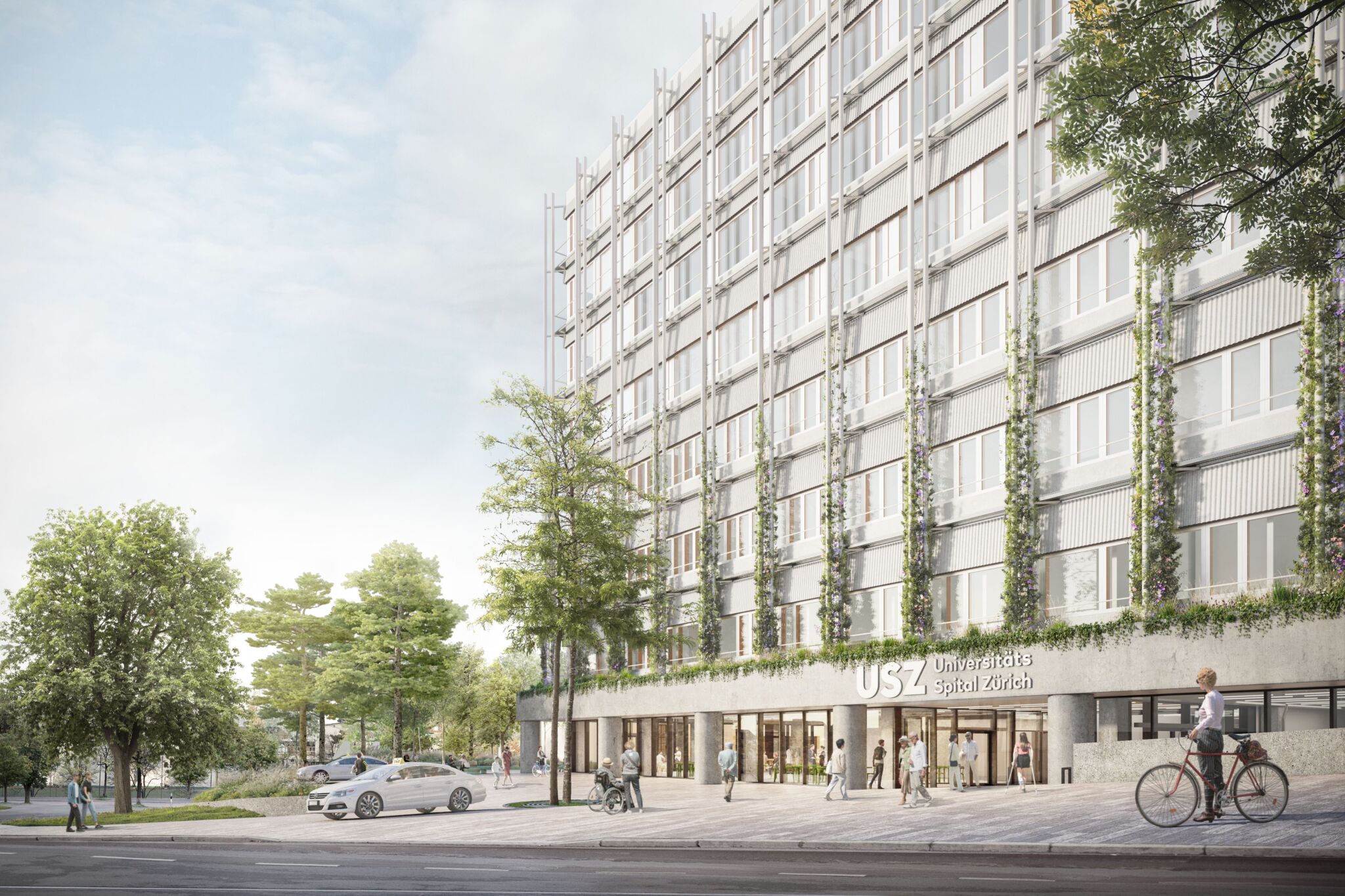 Neubau Campus MITTE1|2 – USZ